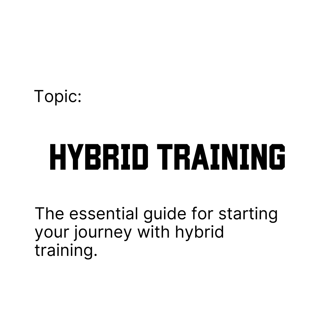 542 Performance Nutrition | What Is Hybrid Athlete Training